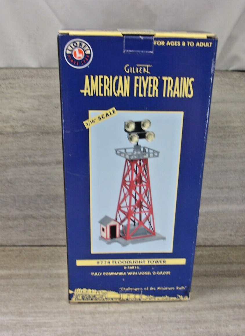 American Flyer Gilbert 6-49814 774 Floodlight Tower Accessory MIB | eBay