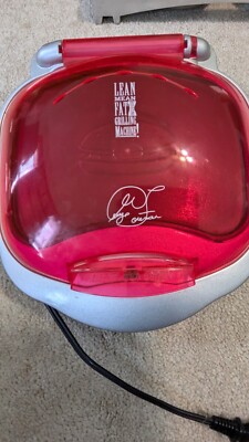 George Foreman GR10ABW Champ Grill with Bun Warmer - Red 82846021999| eBay