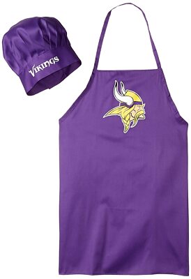 Minnesota Vikings NFL Chef Hat and Apron Set | eBay
