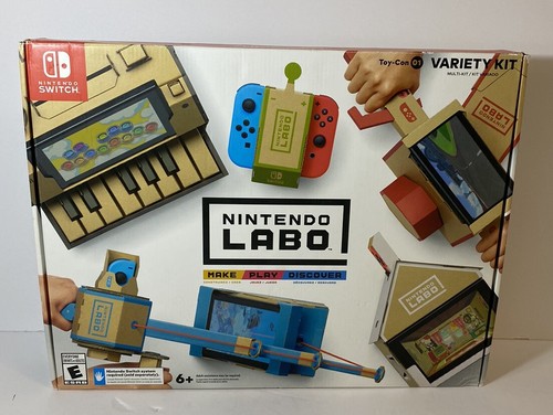 Nintendo Labo Toy-Con 01 Variety Kit for Switch Piano Fishing Motorbike ...