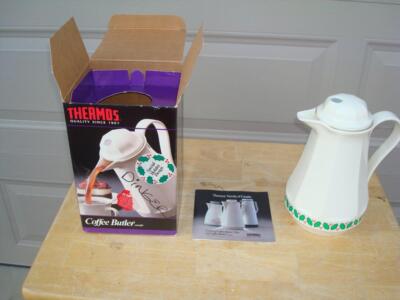 Vintage Thermos Christmas Holiday Coffee Butler Carafe 1988 Christa 430 ...