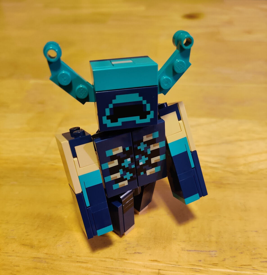 Lego Minecraft 21246 Warden Minifigure Shrieker The Deep Dark Battle ...