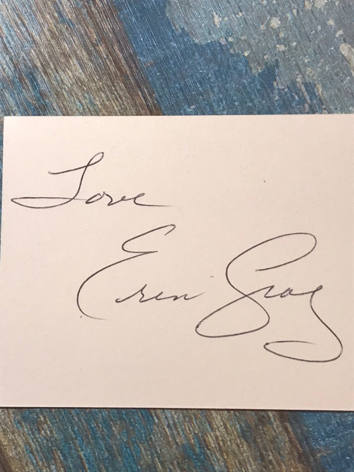 Erin Gray Signed Card 'Buck Rogers in the 25th Century | eBay