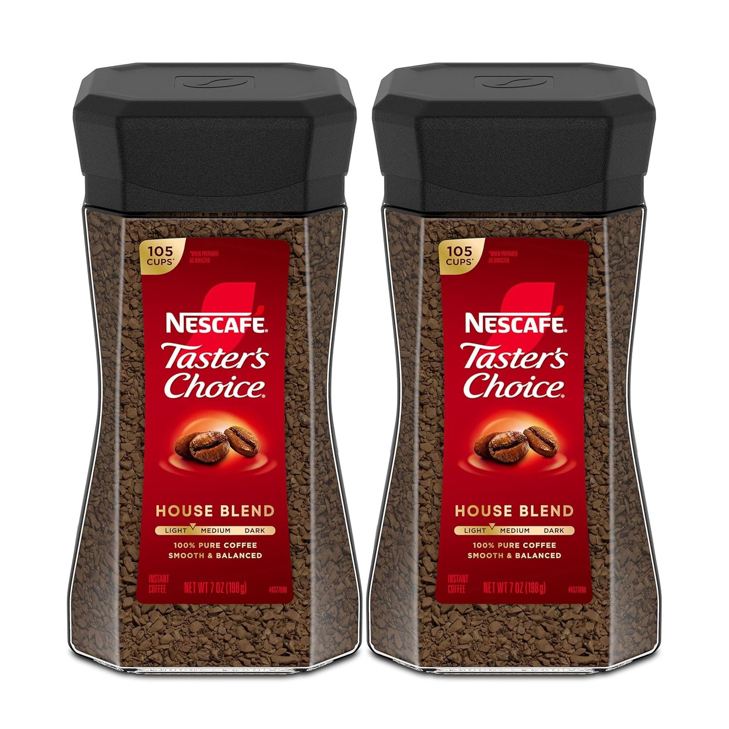 NESCAFÉ Taster'S Choice Instant Coffee, Light Medium Roast, House Blend ...