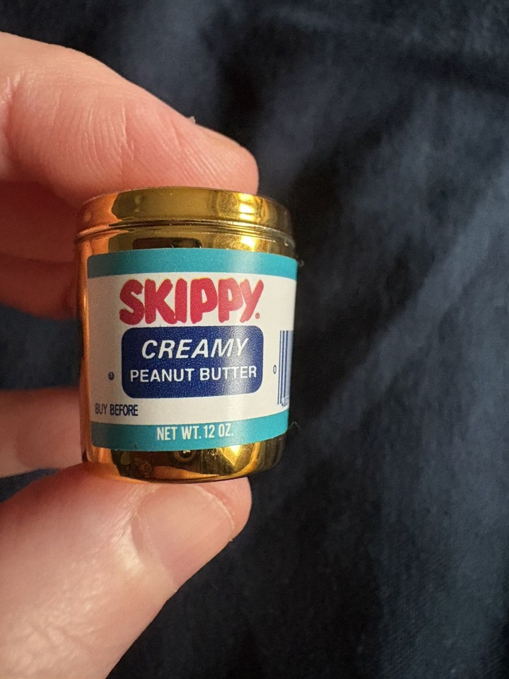 New, Zuru Mini Brands Retro GOLD Skippy Creamy Peanut Butter. Rare ...