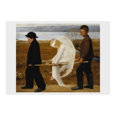Hugo Simberg - "The Wounded Angel": Poster (16.5" x 11.7") | eBay