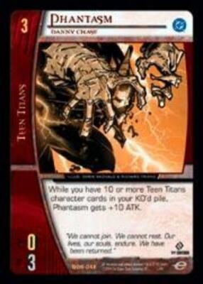 VS System: Phantasm, Danny Chase [Played] DC Origins TCG CCG Classic ...