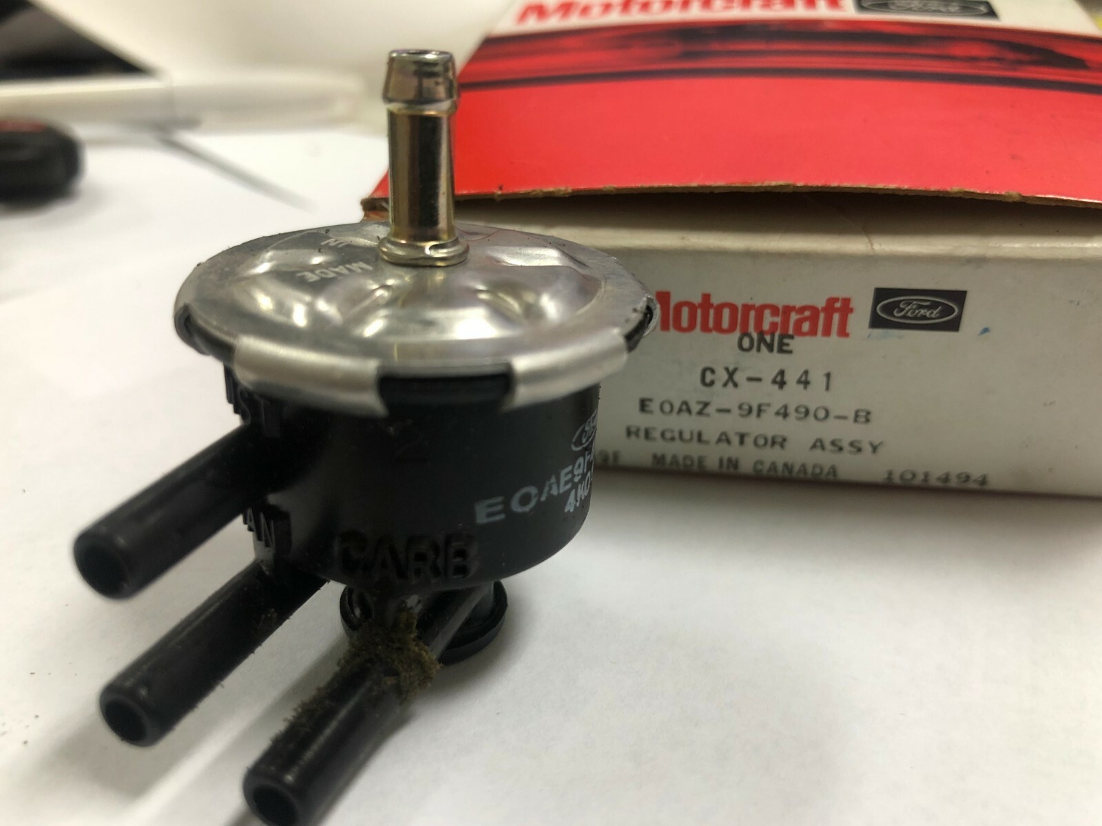 Vacuum+Regulator+Valve-Emission+Vacuum+Control+Regulator+Motorcraft+CX ...