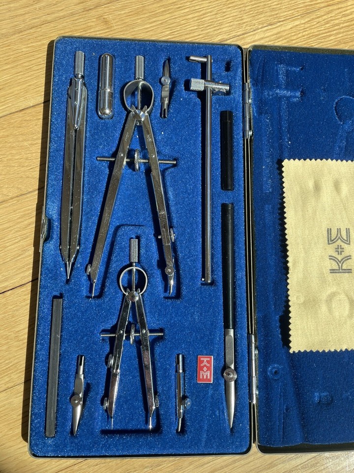 Keuffel & Esser Drafting set, complete and unused. Pristine K&E | eBay