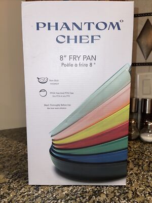Phantom Chef 8" Fry Pan Non-stick Dark Blue | eBay