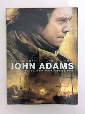 John Adams DVD 2008 3-Disc Set Paul Giamatti HBO 7-Part Miniseries ...