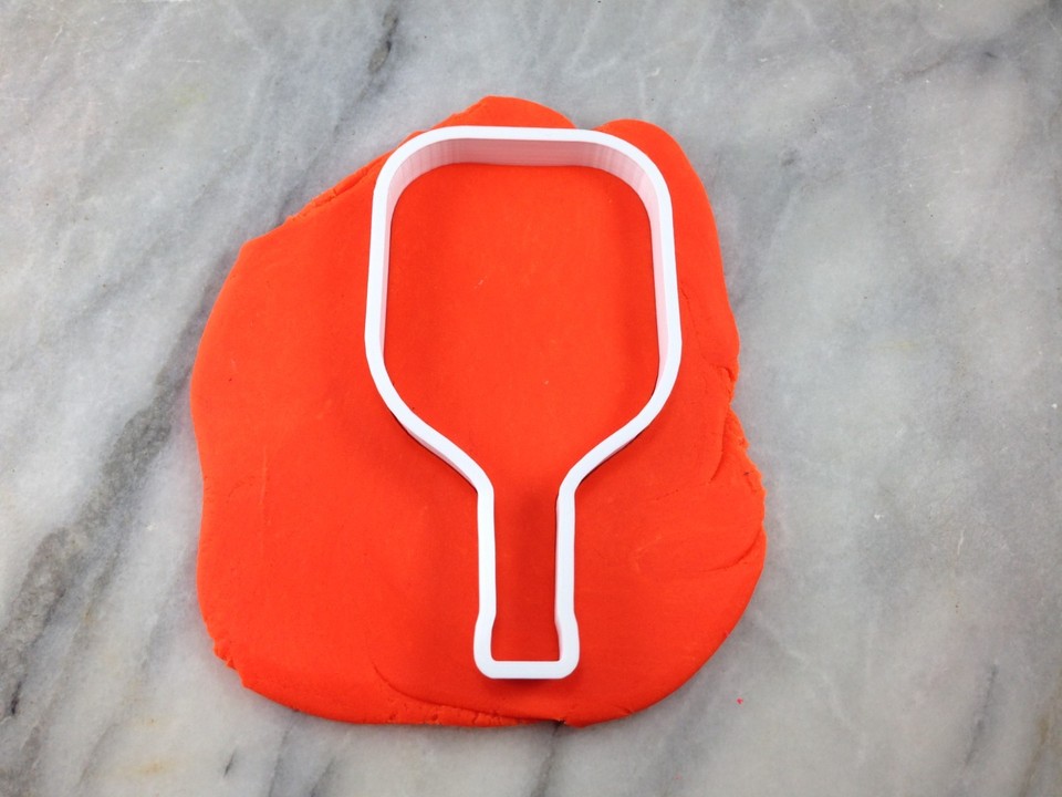 Pickleball Paddle Cookie Cutter Outline #1 CHOOSE YOUR OWN SIZE! | eBay