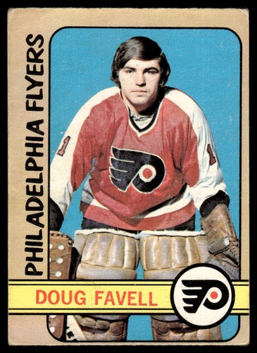 1972-73 O-Pee-Chee Canada Vintage OPC Hockey Doug Favell Philadelphia ...