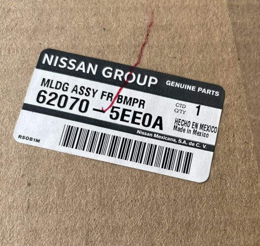 620705EE0A Genuine Nissan Grille Assy-fro 62070-5ee0a for sale online ...