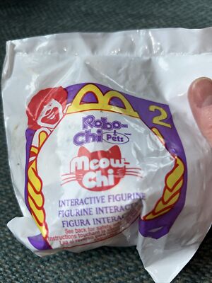 2001 McDONALD'S ROBO CHI PETS MEOW CHI HAPPY MEAL TOY #2 Sealed | eBay