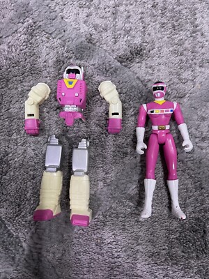POWER RANGERS IN SPACE LUNAR PINK RANGER ACTION FIGURE | eBay