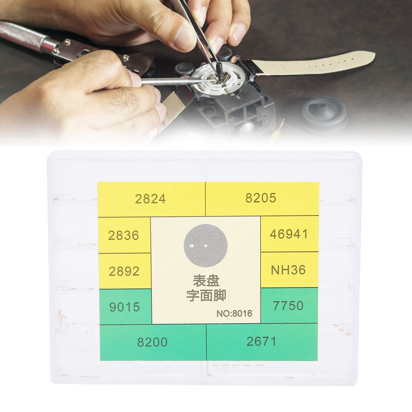 Watch Dial Feet Assortment Spare Repair Parts For Wristwatch Watchmaker ...