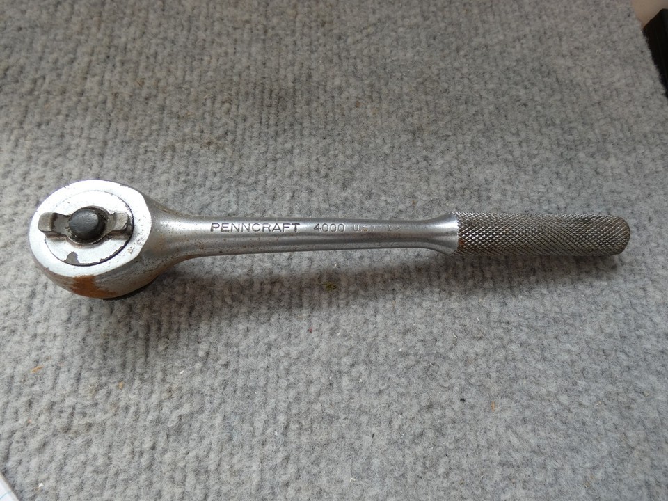 VINTAGE PENNCRAFT 3/8 DRIVE RATCHET 4000 | eBay