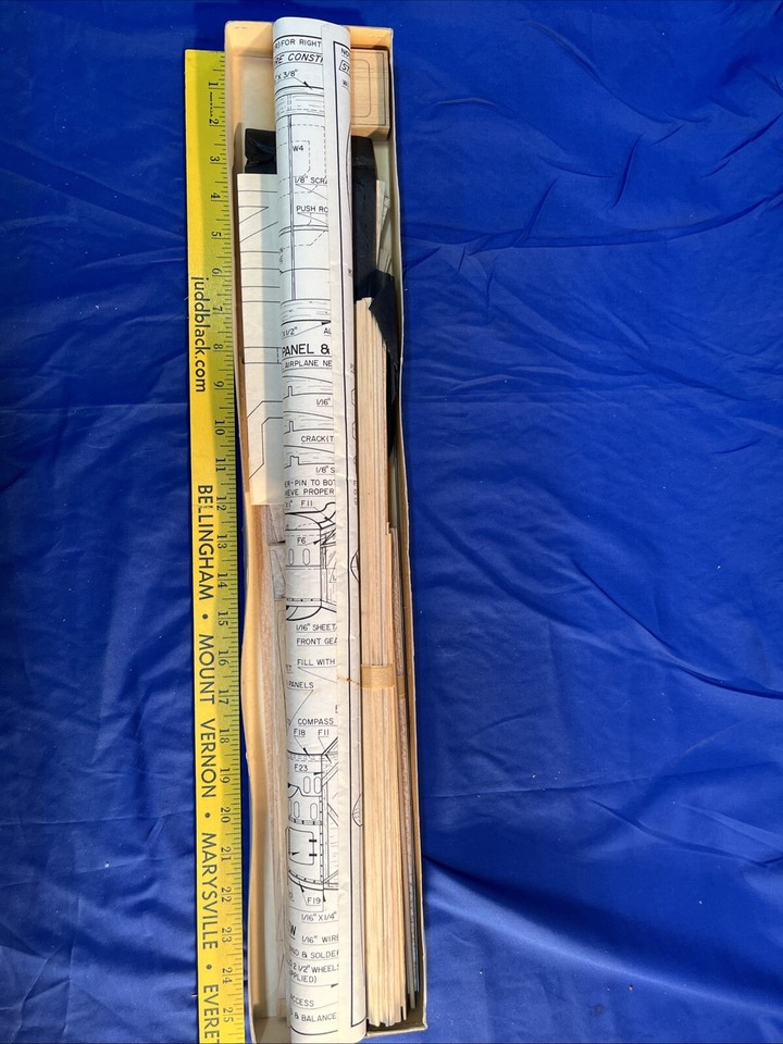 Flyline Models Curtiss Robin Balsa Scale R/C Airplane Kit 41” WS .049 ...