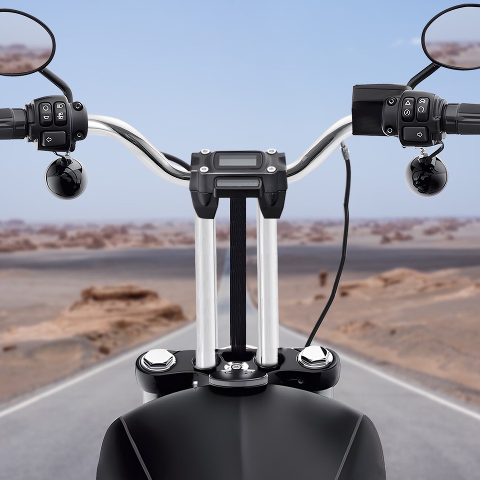 MX T Bars 10" 12" 14" 16" Rise Handlebar For Harley Dyna Softail ...