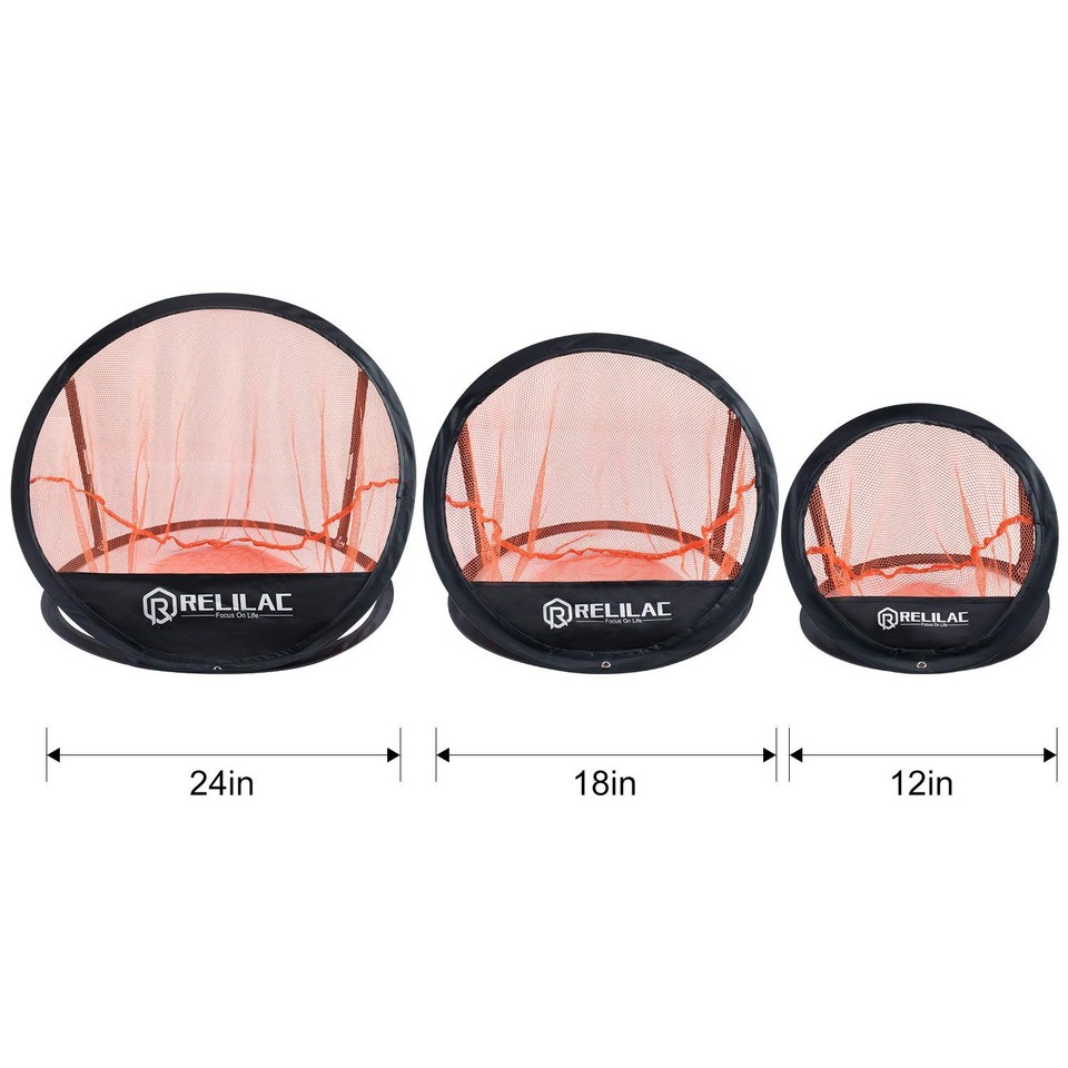 Pop Up Golf Chipping Practice Net Set - Indoor/Outdoor Golfing Target ...