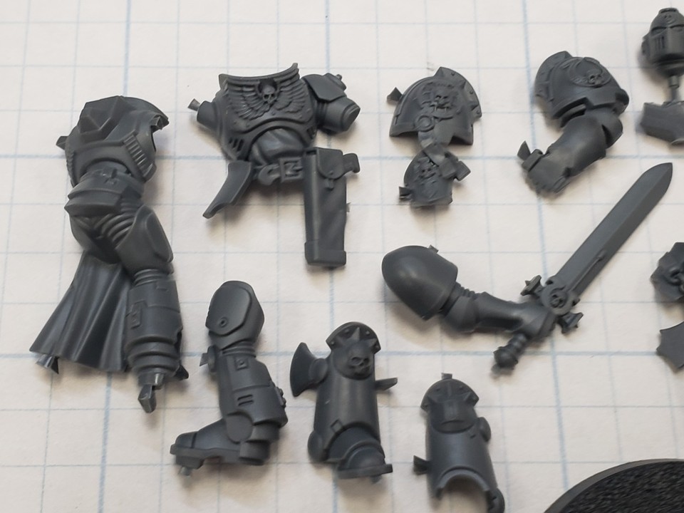 Warhammer 40k Ultramarines Bits Wardens of Ultramar Veteran Sergeant ...
