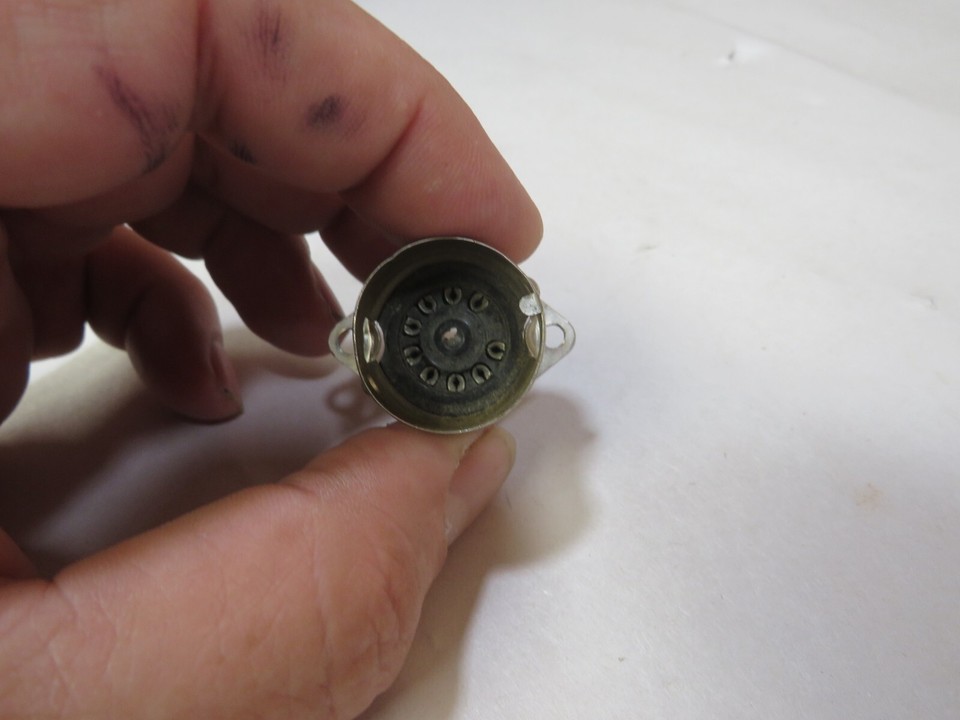 1965 Fender Super Reverb amp 8-PIN WIRED OUTPUT TUBE RECTIFIER TUBE ...