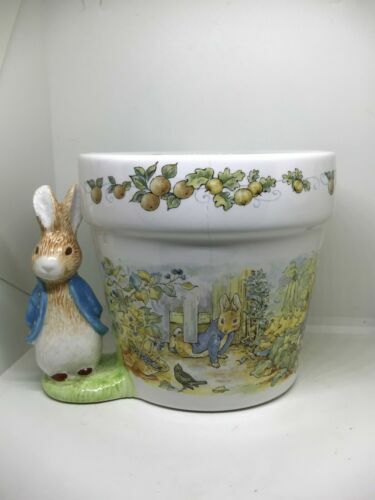 Beatrix Potter 1997 Peter Rabbit Flower Pot for sale online | eBay