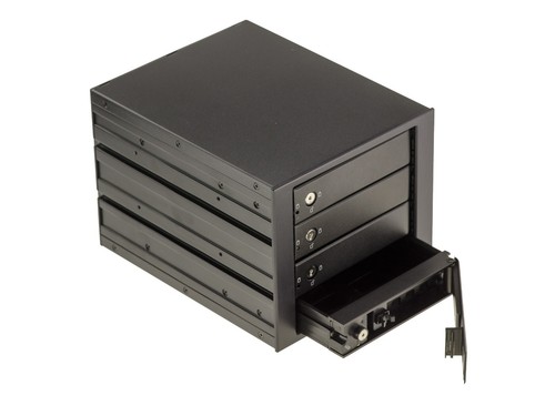 Housing Bay 5.25 for 4 Disks Sata. Drawer Shopping Cart Hot Plug PC Or ...