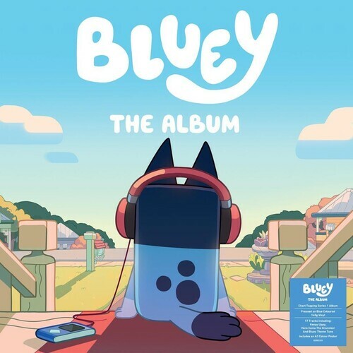 Bluey the Album [140-Gram Bluey Colored Vinyl with Poster] by Bluey ...