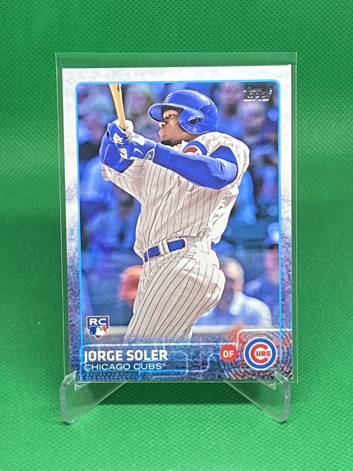 JORGE SOLER 2015 Topps Rookie Card RC #108 Atlanta Braves | eBay