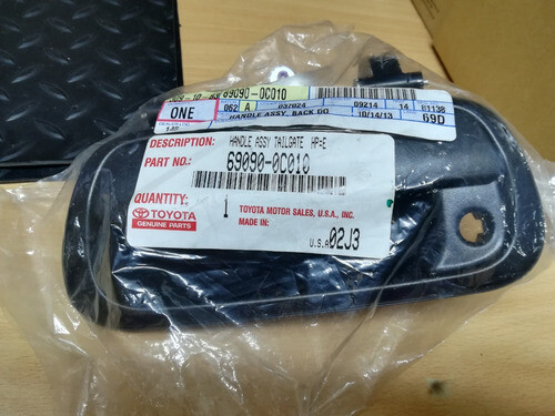 Toyota OEM genuine handle coat tail gate 69090-0C010 | eBay