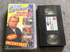 Jerry Springer - Too Hot for TV (VHS, 1998) for sale online | eBay