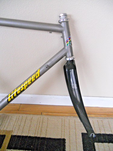 Litespeed Catalyst Titanium Road Frameset 56cm w/ Carbon Aero Fork ...