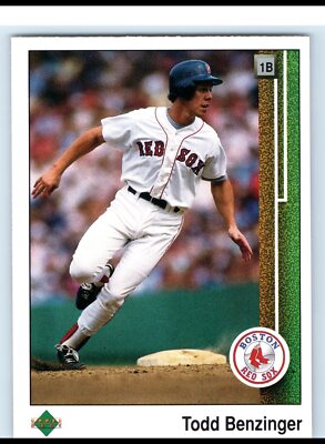 1989 Upper Deck #184 Todd Benzinger Near Mint | eBay