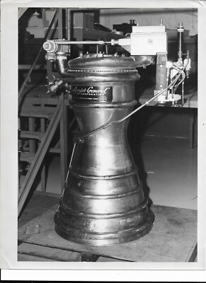 VARIABLE THRUST ROCKET SLED ENGINE 8" X 10" B/W ORIGINAL PHOTO | eBay