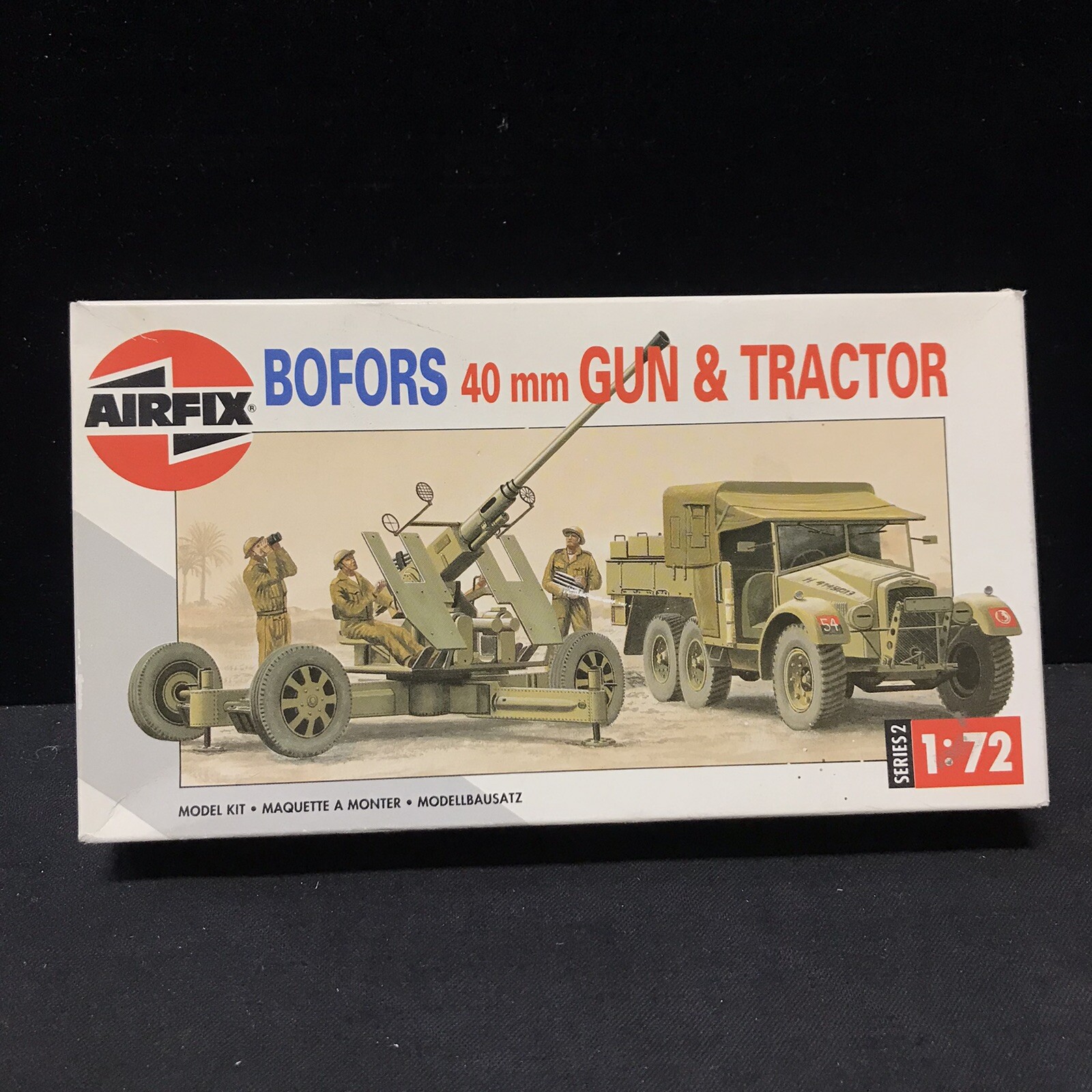 AIRFIX 1:72 Bofors 40mm Gun and Tractor Model Kit #02314 NIB | eBay