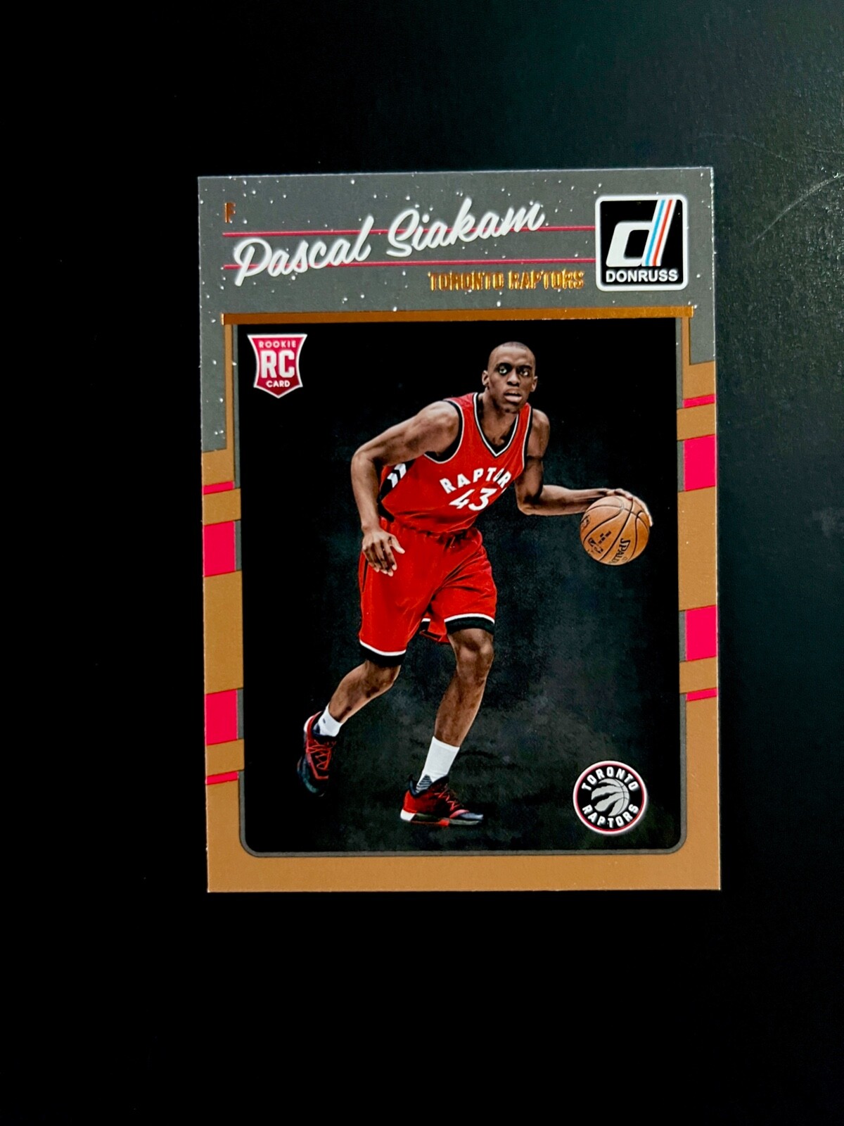 Pascal Siakam 2016-17 Donruss Basketball Rookie Card RC #171 Toronto ...