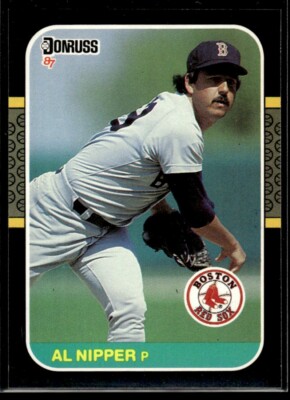1987 Donruss #297 Al Nipper Boston Red Sox | eBay