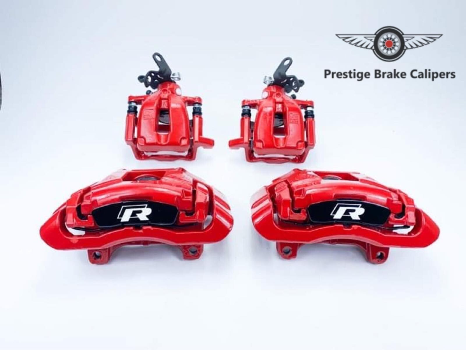 GENUINE VW GOLF 6 MK6 R 2.0 FULL SET OF brake calipers 2008-2013 345 ...