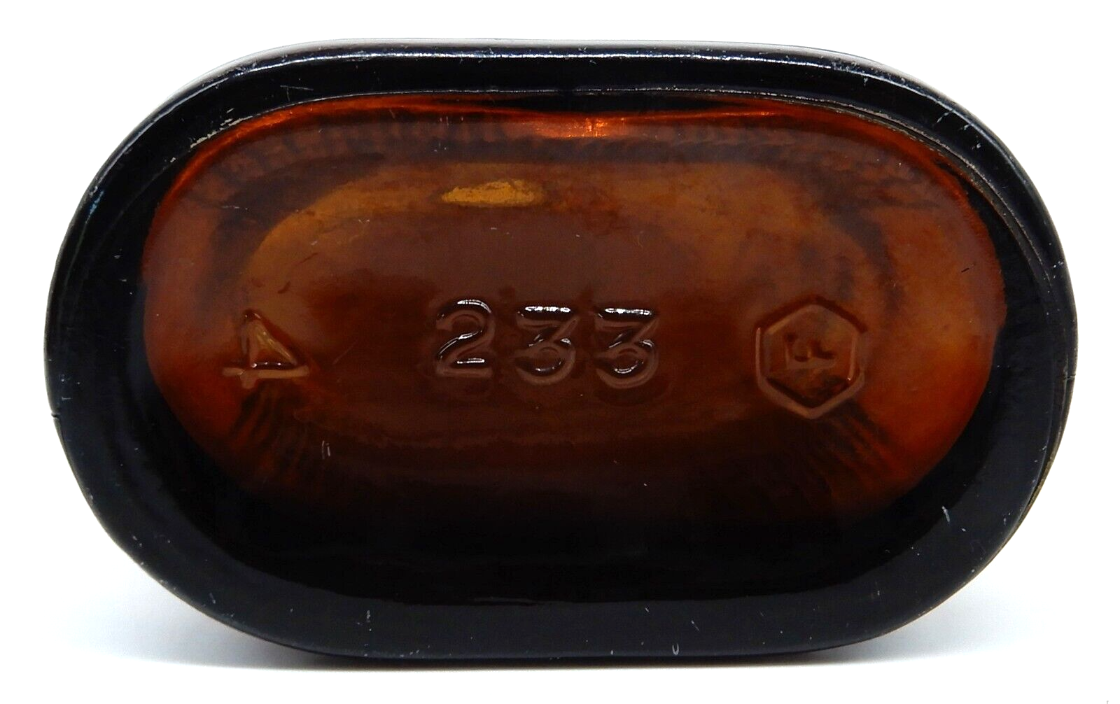 Vintage Dr. Fisch’s Bitters Cod Liver Oil Amber Fish Shaped Bottle 10 ...