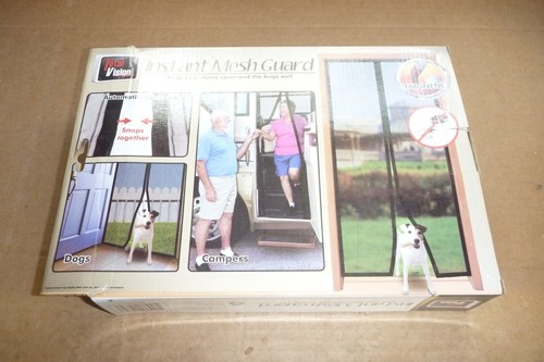 Total Vision Products Instant Mesh Guard Instant Screen Door | eBay