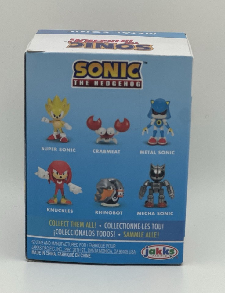 Sonic The Hedgehog METAL SONIC 2.5" JAKKS PACIFIC Figure New | eBay