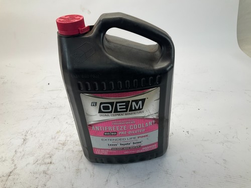 1 Gallon Pink OEM Toyota Lexus Super Long Life Antifreeze Coolant 50/50 ...