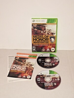Medal of Honor: Warfighter Project Honor Edition Xbox 360 Battlefield 4 ...
