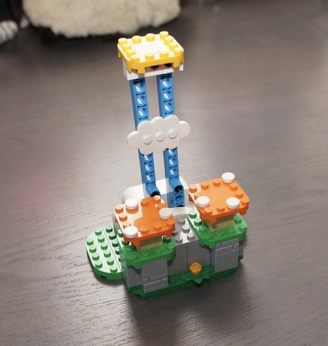 LEGO Mario Big Spike’s Cloudtop | Mushroom Trampoline Boomerang Bro’s ...