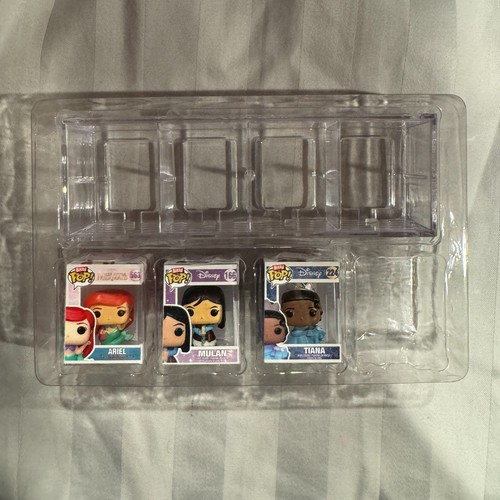 Disney princess Funko Bitty Pop Ariel, Mulan, Tiana | eBay