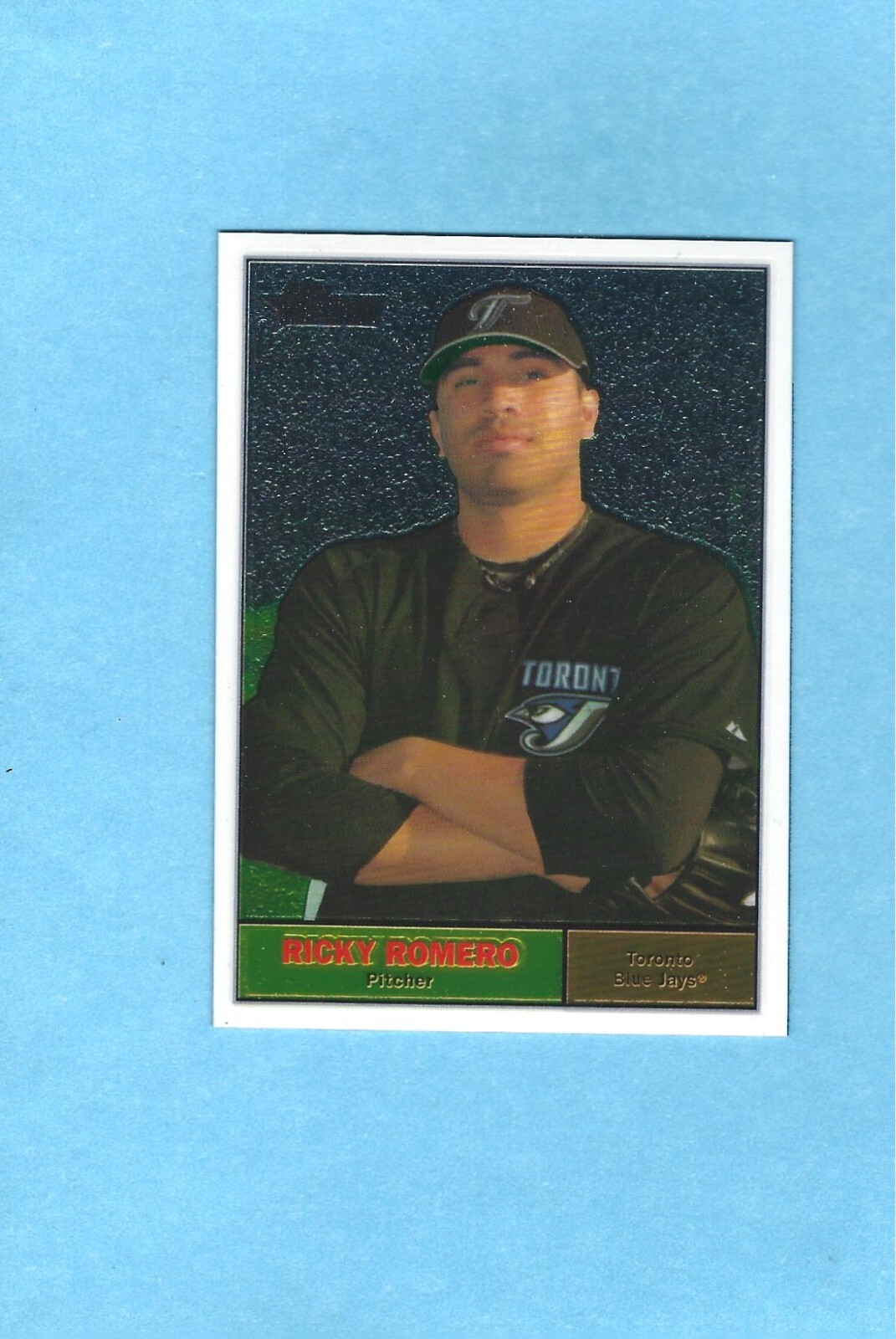 2010 Topps Heritage Chrome Refractor /1961 Ricky Romero #C83 | eBay