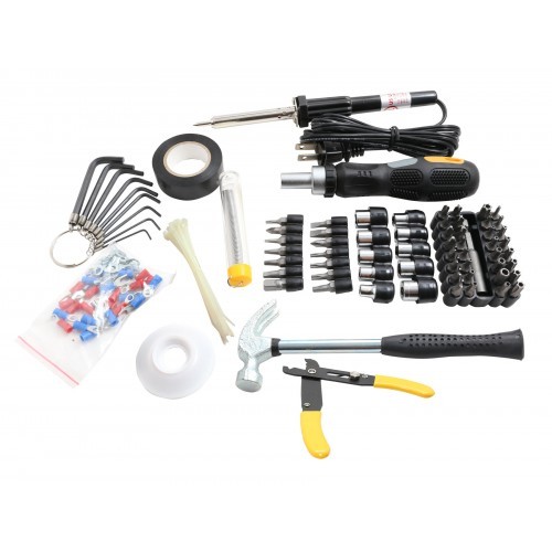 Syba SY-ACC65034 145 Piece Computer Electronic Tool Kit with Wire ...