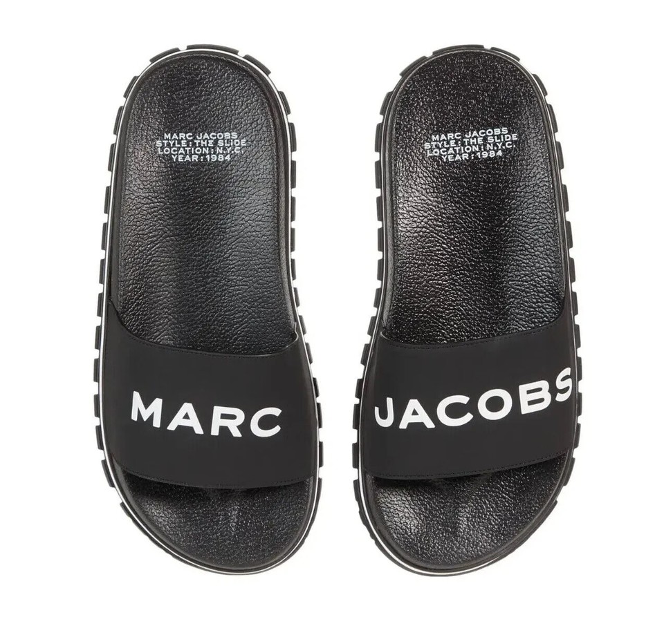 Marc Jacobs Women's The Slide in Black size 6 M | eBay